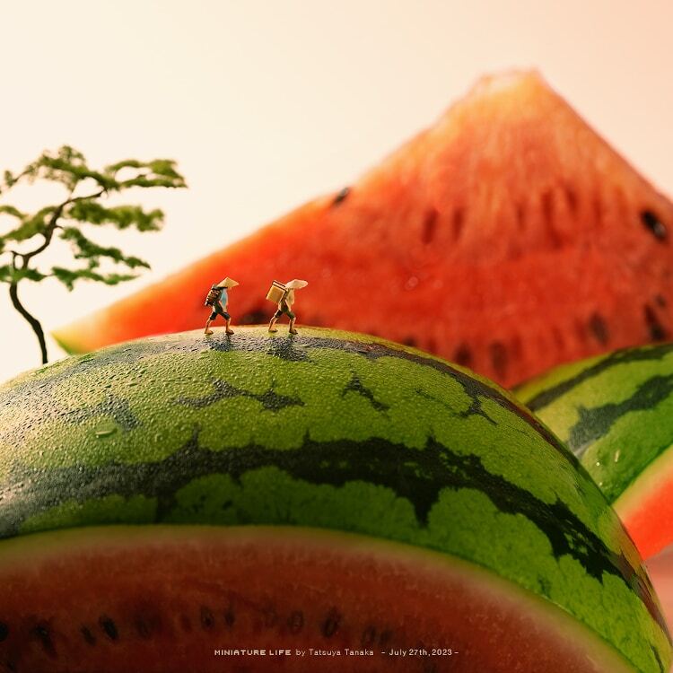 Incredibly Creative Miniatures by Tatsuya Tanaka