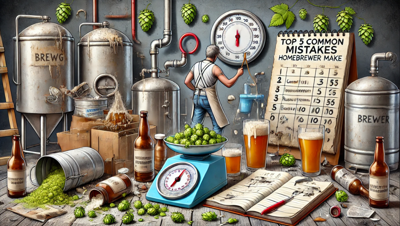 The 5 Most Common Mistakes Homebrewers Make