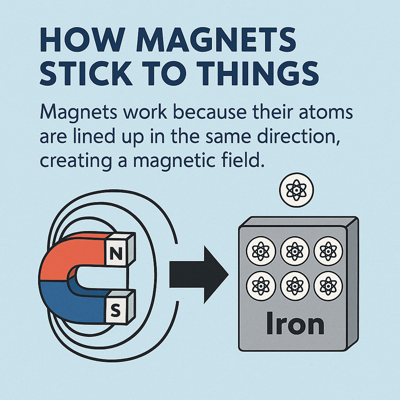 What Makes Magnets Stick to Things?