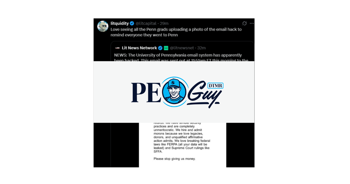 We aren't like other PE firms.