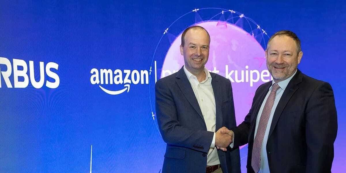 Airbus Partners with Amazon for Satellite In-flight Connectivity, and More