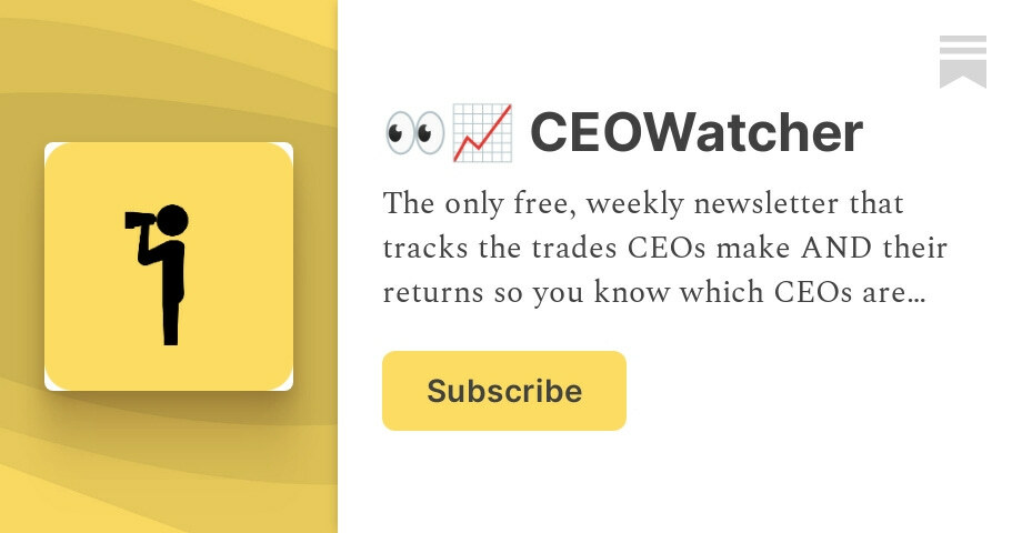 How CEO Watcher Works
