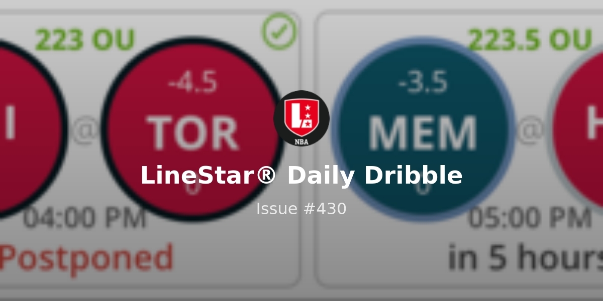 LineStar® Daily Dribble - Attacking Depleted Teams