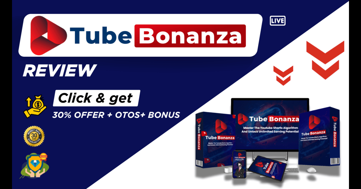 Tube Bonanza Review 2025 : 30% Offer Coupon All OTOs Bouns