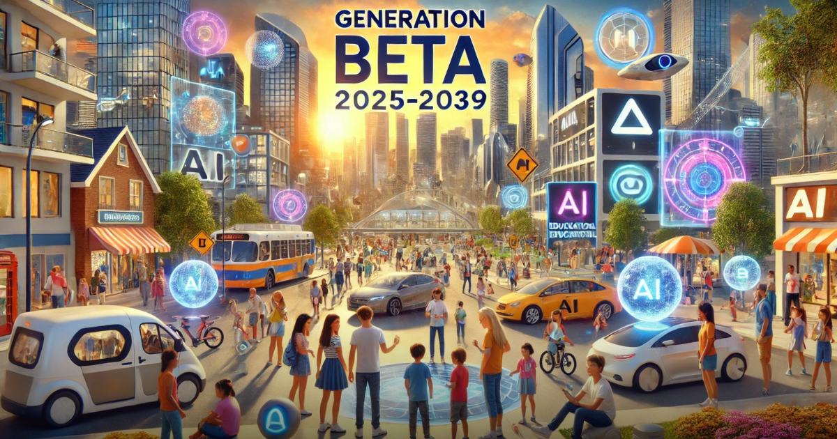 Generation Beta: Growing Up in an AI-Driven World and What It Means for ...