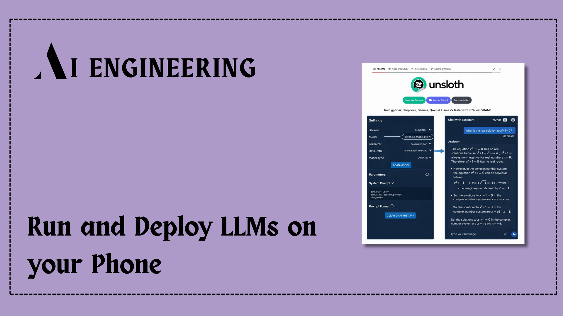 Run and Deploy LLMs on your Phone