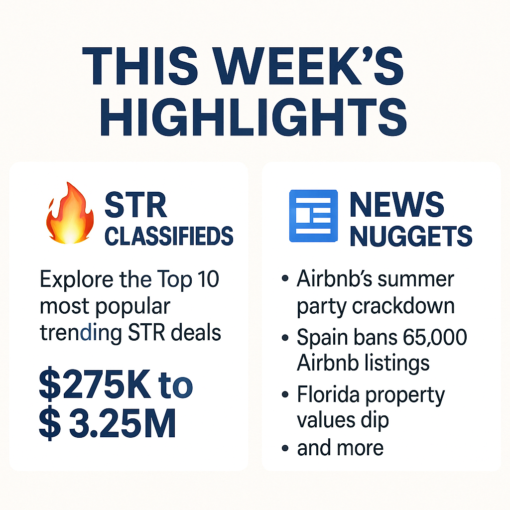 🔥 Top 10 Trending STR Home for Sale