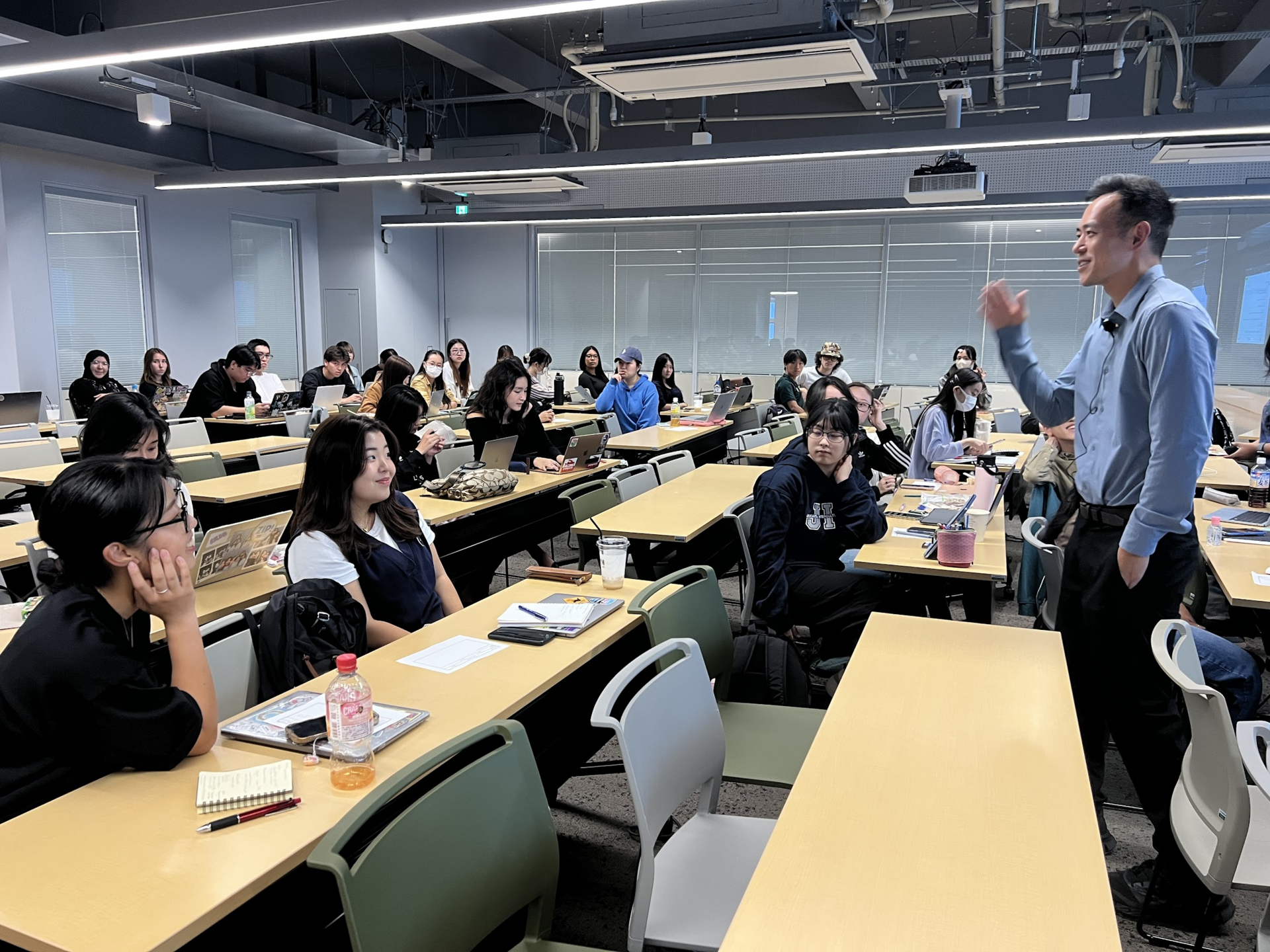 Guest lecturing in Tokyo