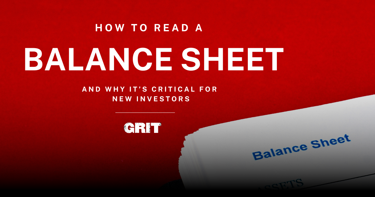 How to Read a Balance Sheet