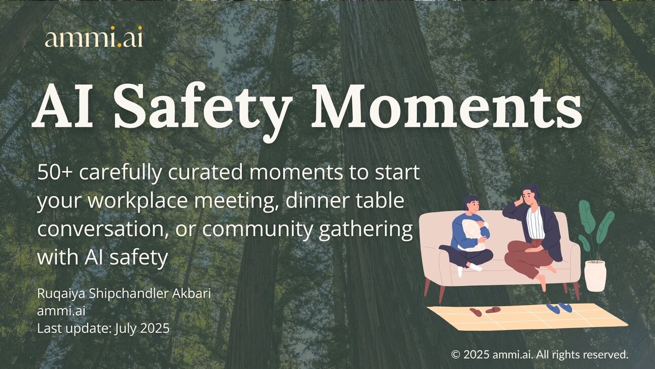 🌿 AI Safety Moments: 50+ Everyday Conversations to Protect Families