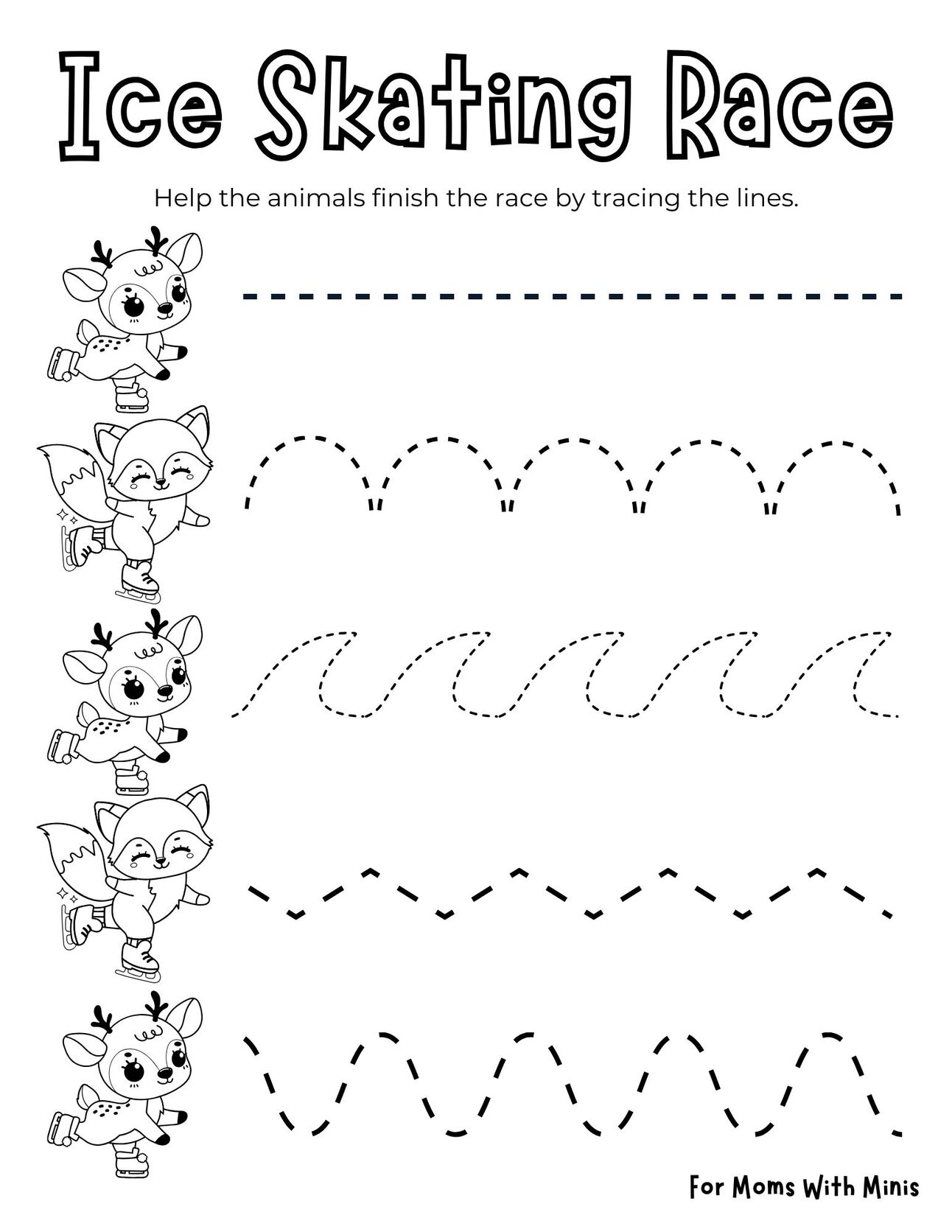 ⛸️ Ice Skating Race