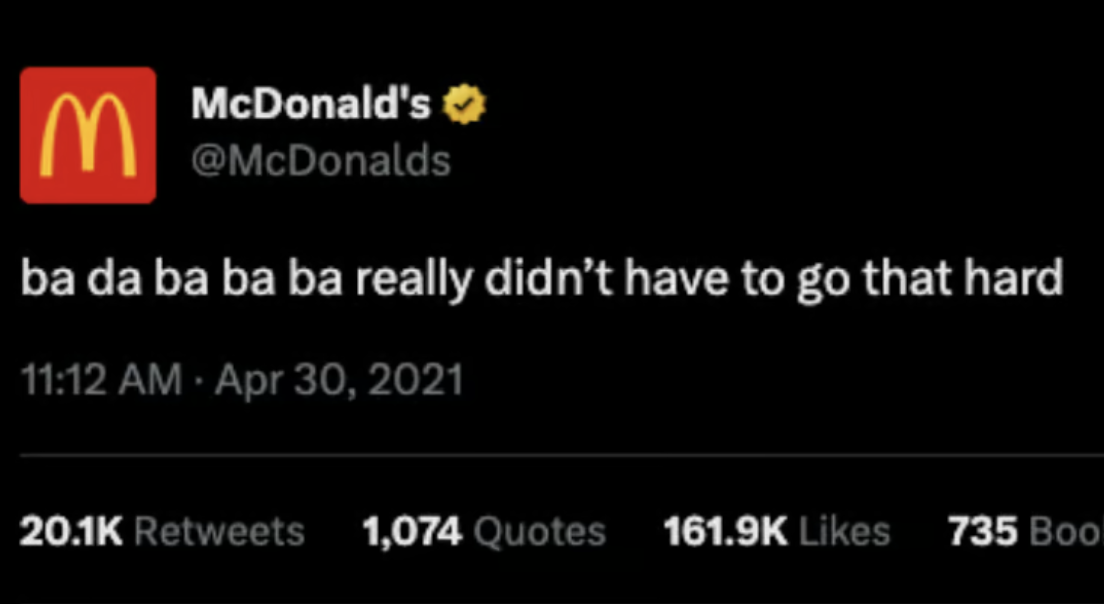 The McDonald's Twitter Strategy