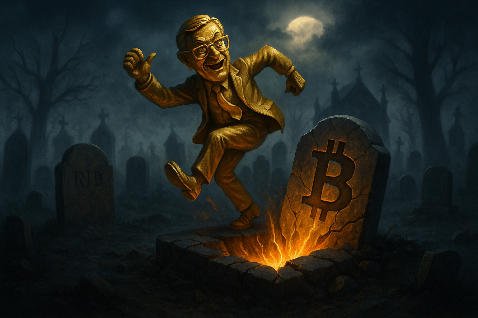 The Bitcoin Grave Dancers Are About to be Buried