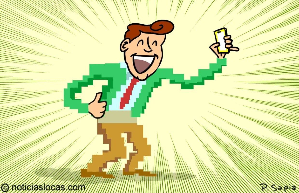 Hace dos años que publica a diario una imagen pixelada de su ropa