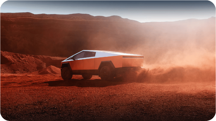 ☕ Llegó el Cybertruck