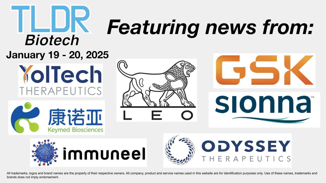 Biotech & Pharma Updates | January 19 - 20, 2025