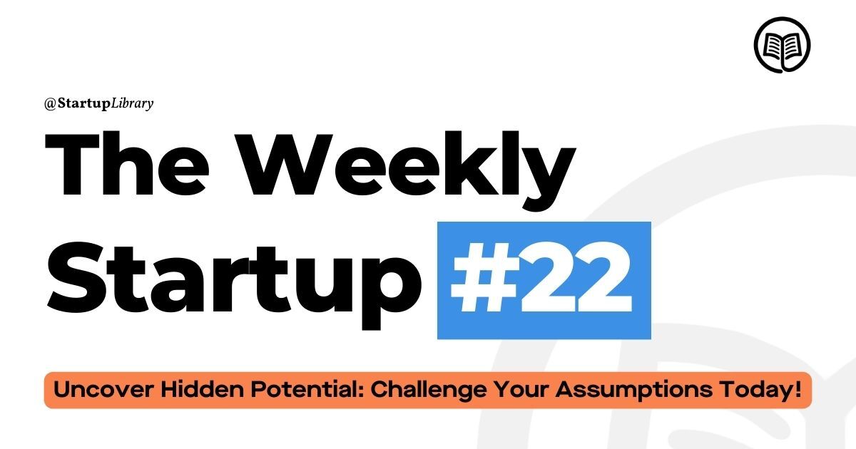 The Weekly Startup #22