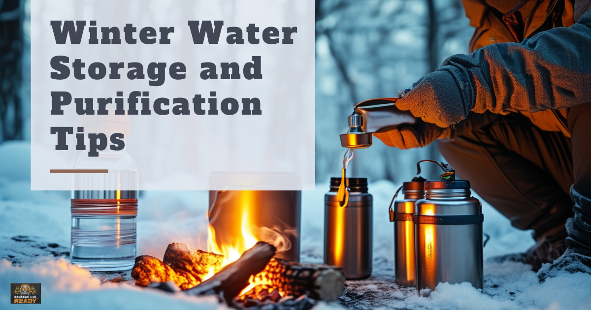 Winter Water Storage and Purification Tips