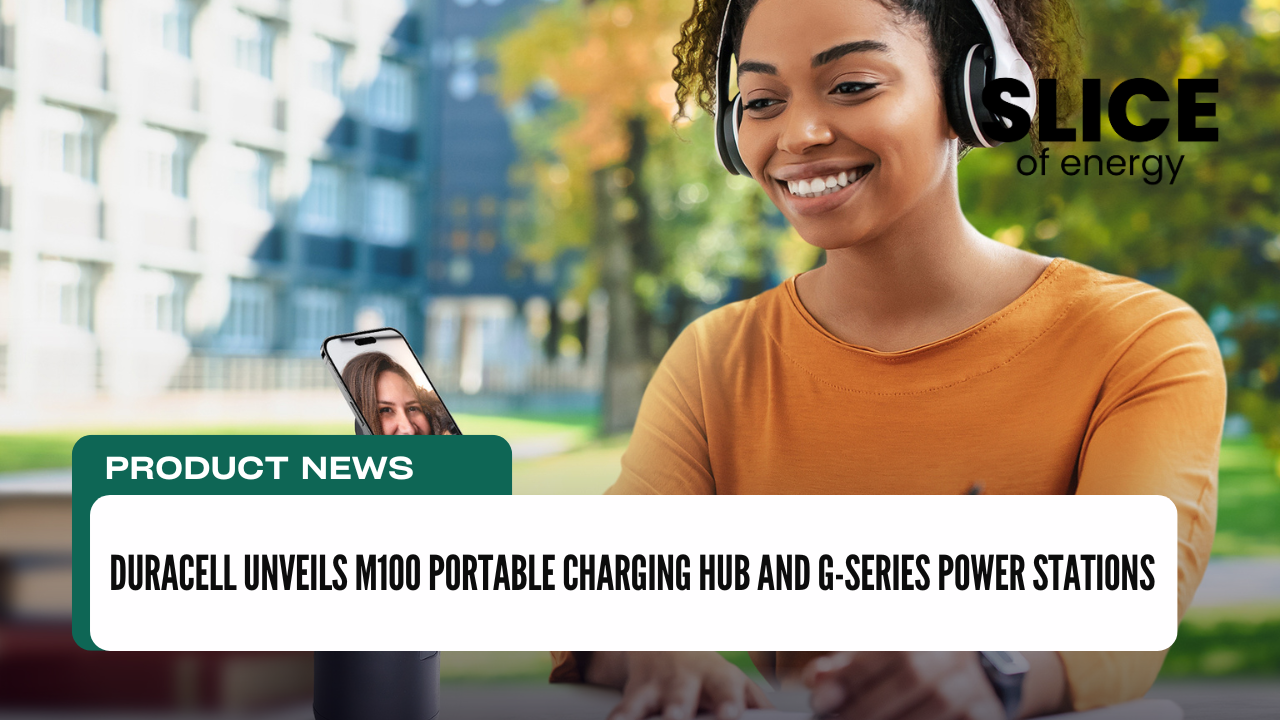 Duracell Unveils M100 Portable Charging Hub and G-Series Power Stations
