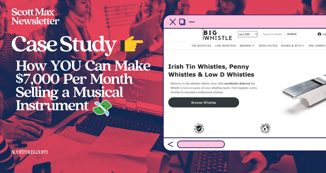 Case Study: How YOU Can Make $7K/Mo Selling a Musical Instrument