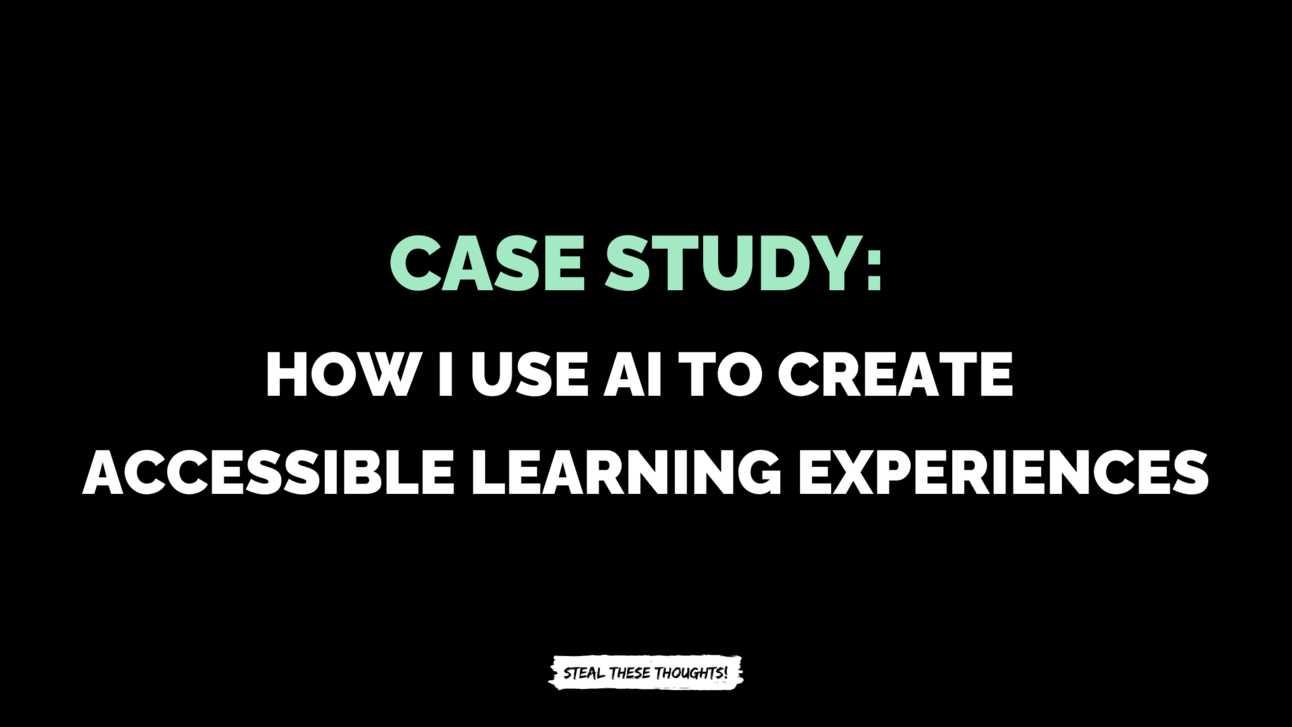 Case Study: Using AI To Create Globally Accessible Learning Experience