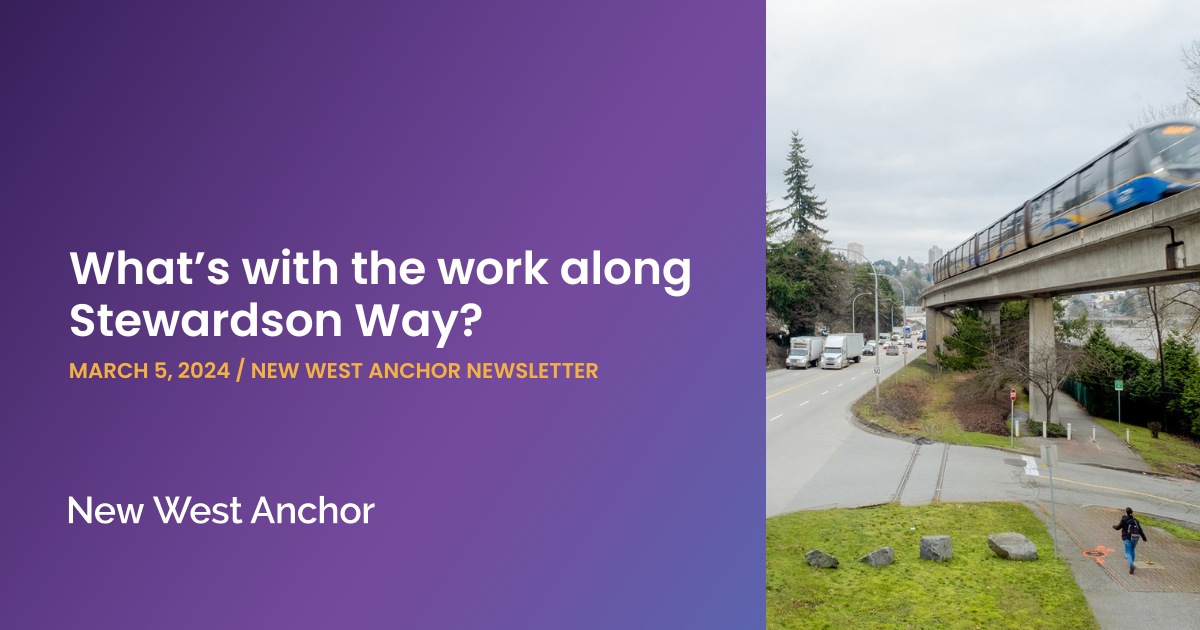 ⚓ What's with the work along Stewardson Way?
