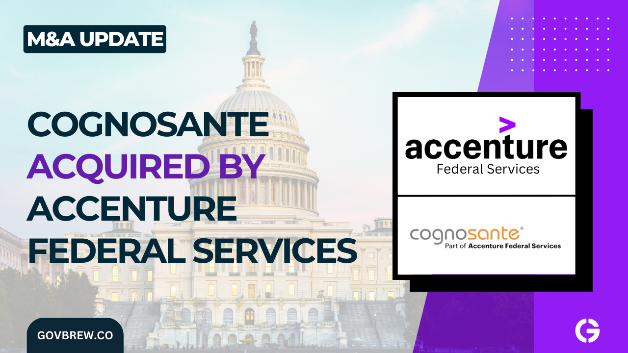 Cognosante Acquired by Accenture Federal Services