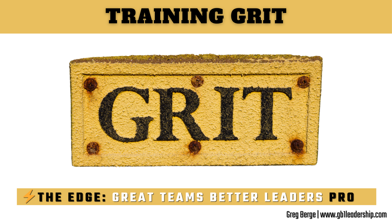 ⚡️ The Edge: Training Grit