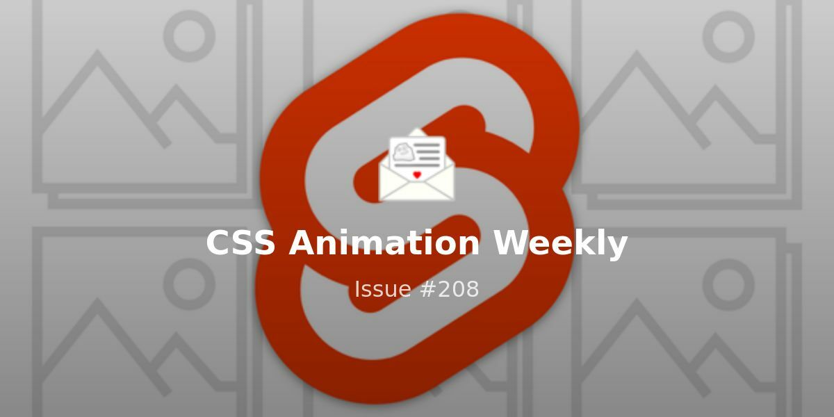 Css Animation Weekly 208 4 Years