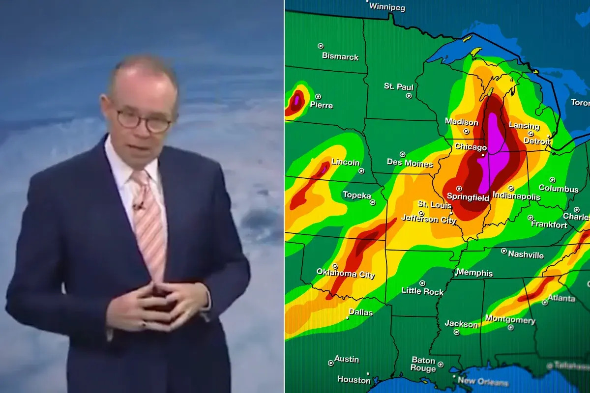 Heartbroken weatherman stops mid-report to explain on live TV why he 'can't' forecast anymore