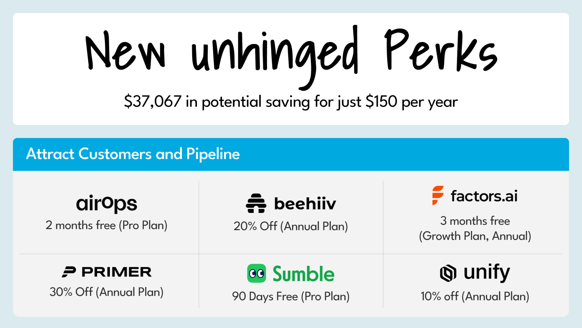 What’s new (did I hear perks 👀)