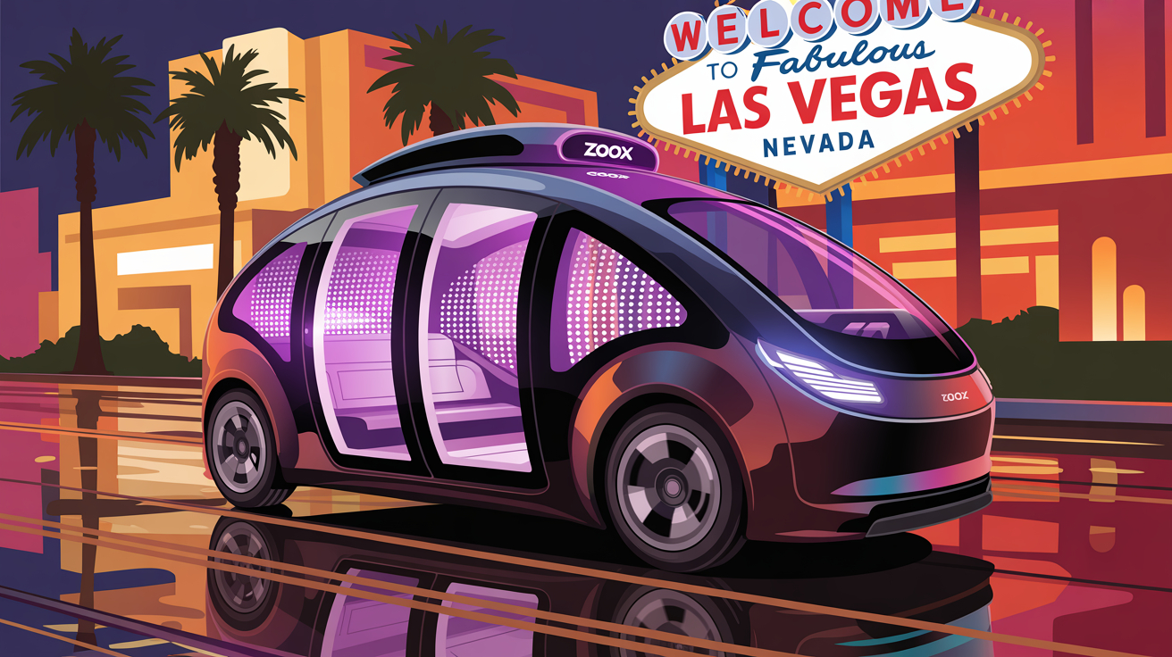 Zoox launches driverless robotaxi service