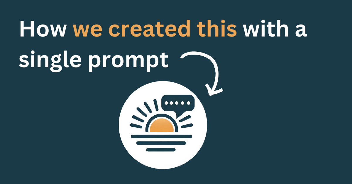 AI-generated logos with a single prompt