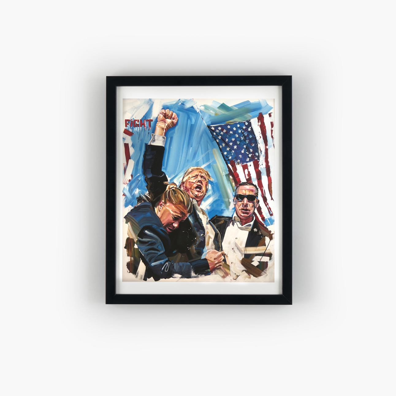 Fight! An iconic moment in American history.