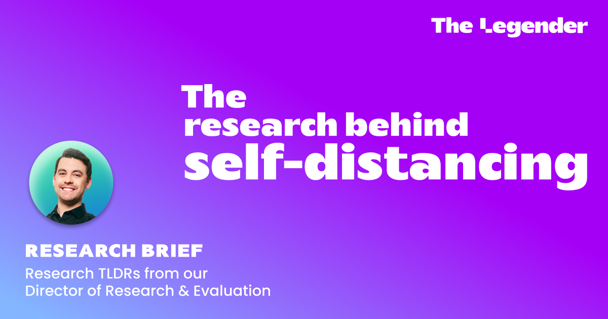 The Research Behind Self-Distancing