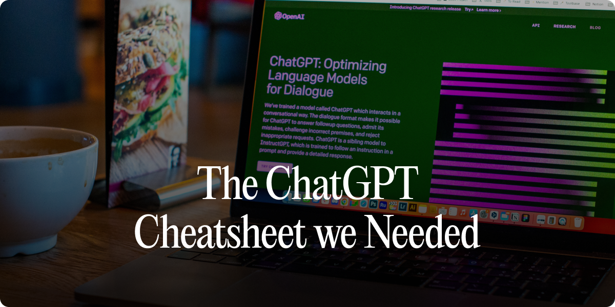 FINALLY! ChatGPT Reveals THEIR OWN Cheat Sheet