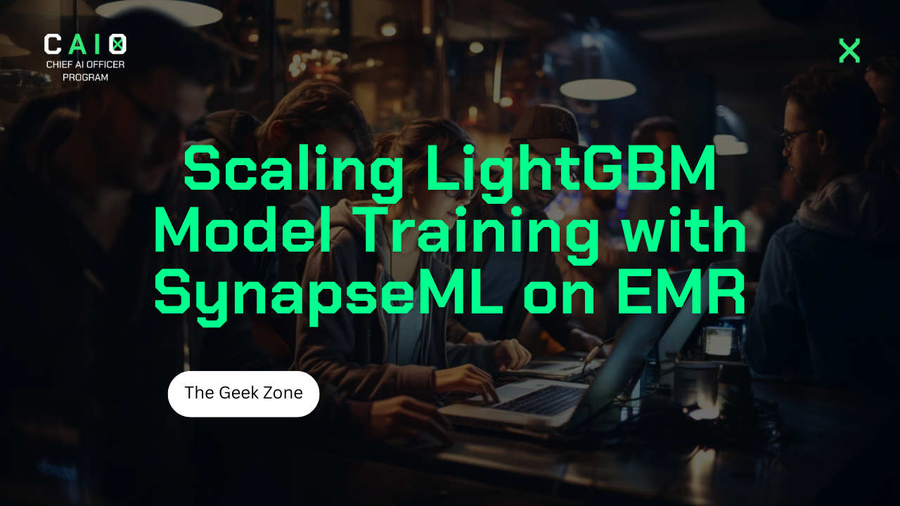 Scaling LightGBM Model Training with SynapseML on EMR