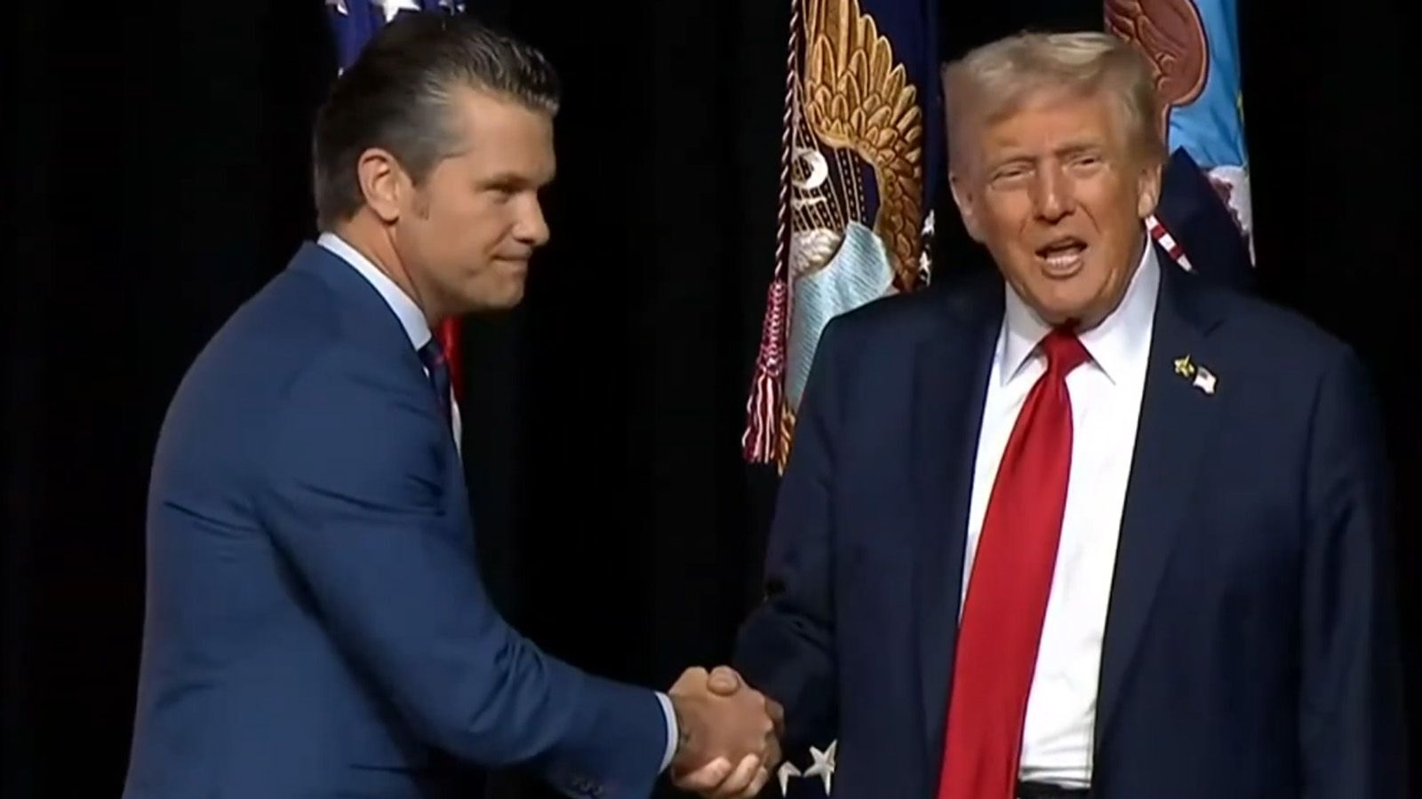Hegseth, Trump Meet US Generals