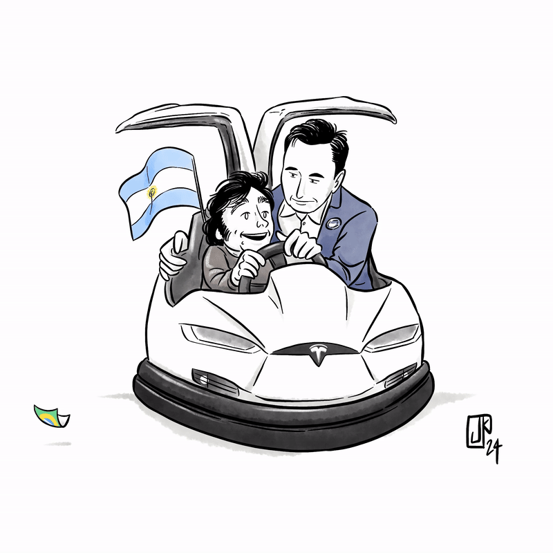 The Musk holiday camp has a new visitor