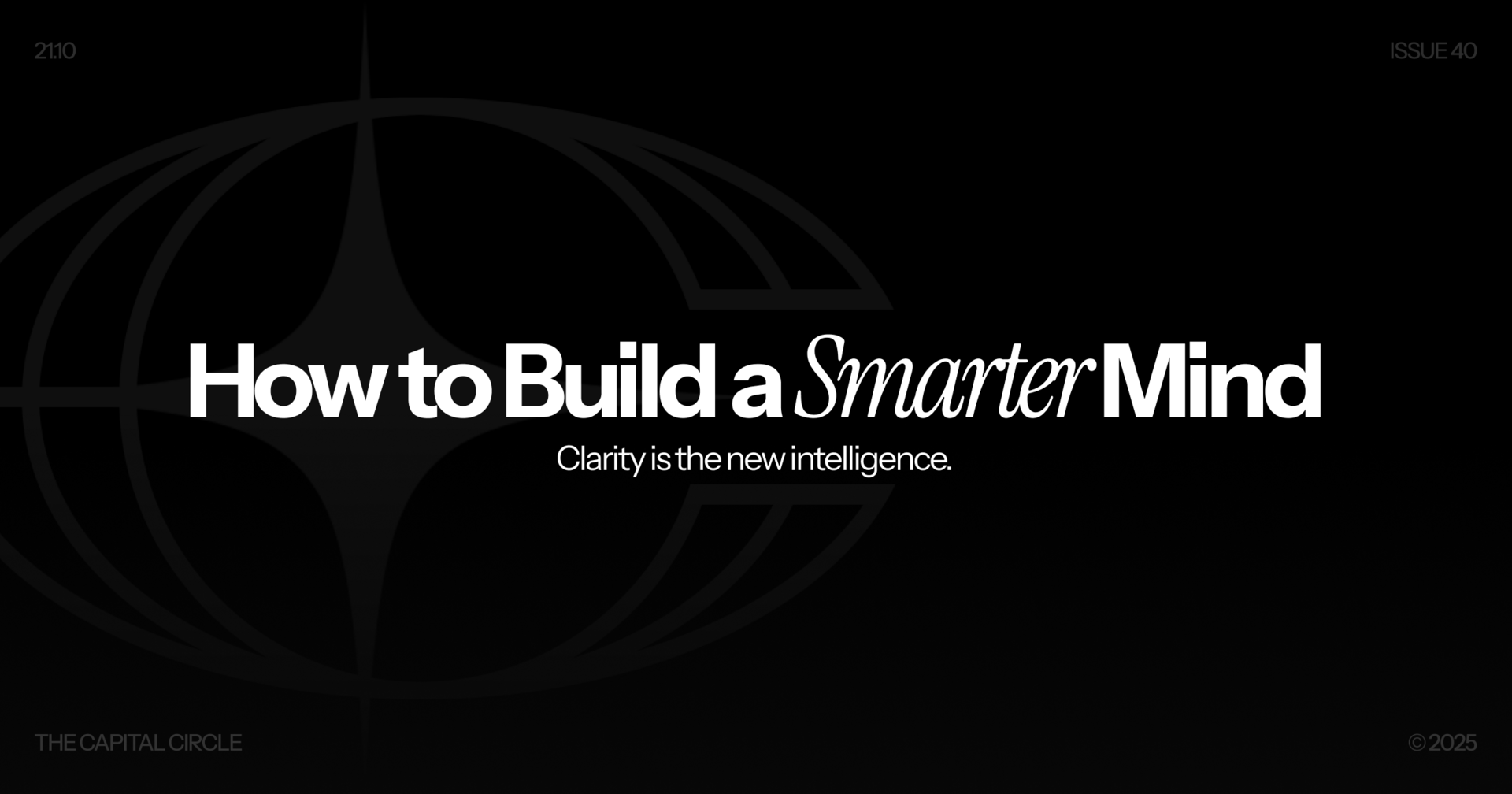 How to Build a Smarter Mind