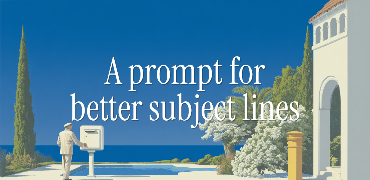 Increase your email open rates with this prompt 📬