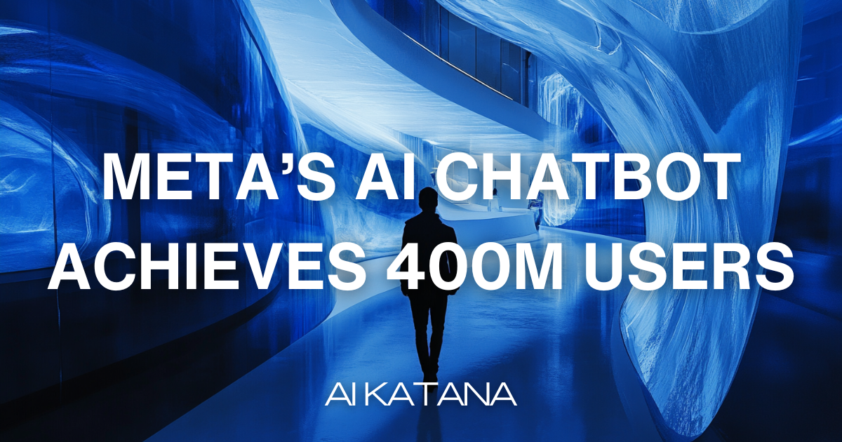 Meta’s AI Chatbot Achieves 400M Users, Closing Gap with ChatGPT