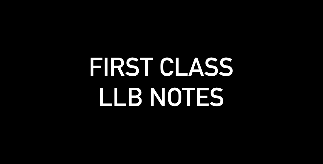 1st Class Notes + 30 More Resources