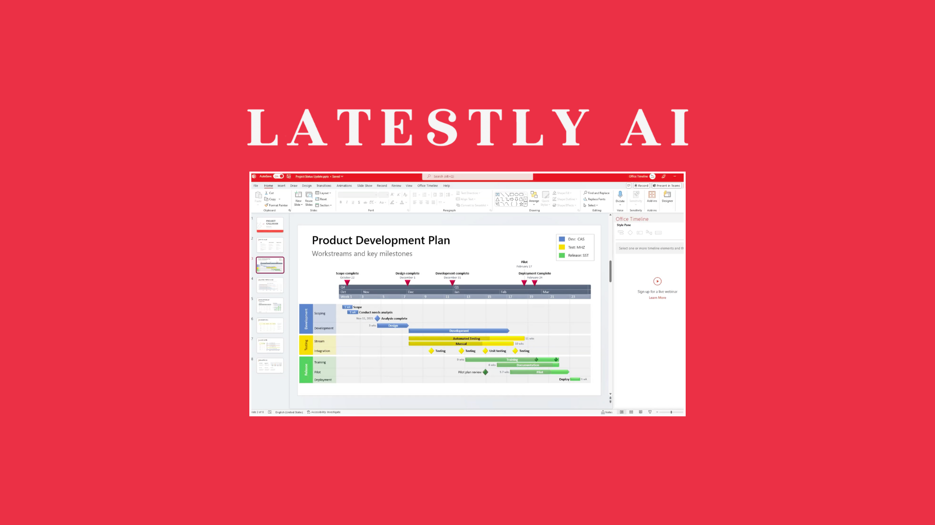 lucidchart timeline template