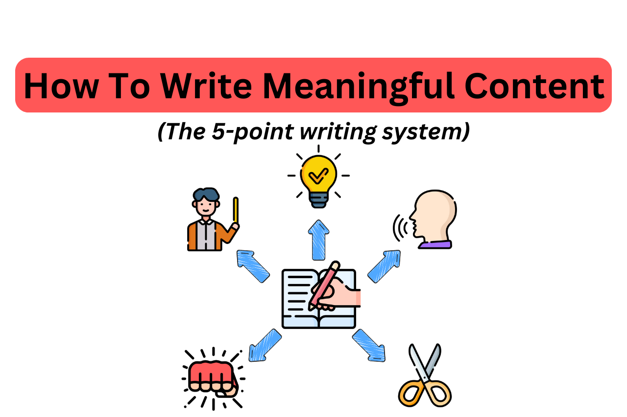 How To Write Content That Resonates (The 5-Point Writing System For ...