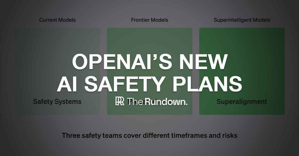 OpenAI's new AI safety plans
