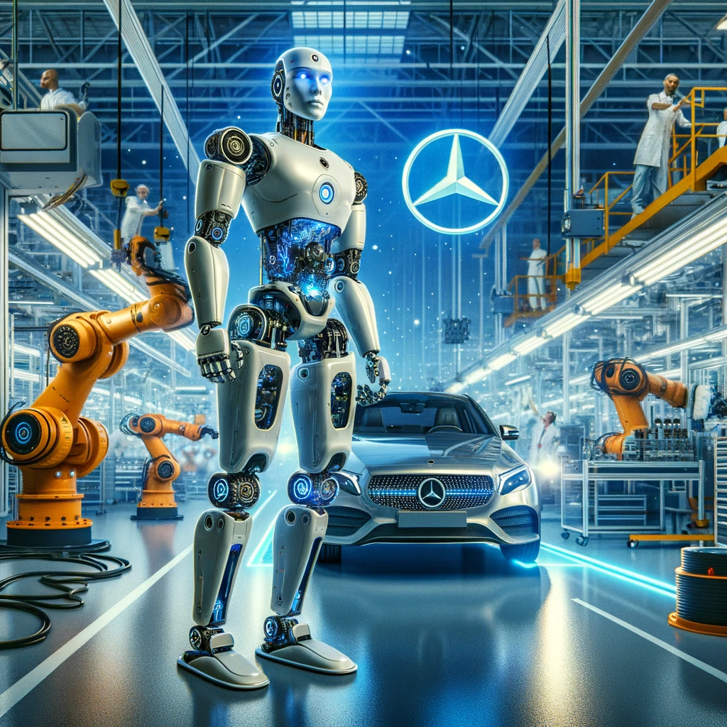 Mercedes-Benz Partners with Apptronik to Pilot Humanoid Robots