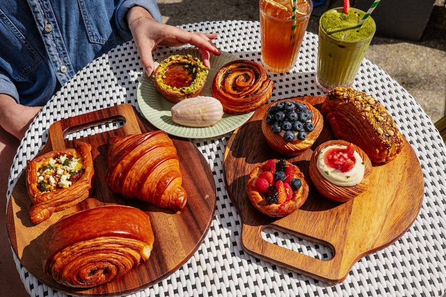 Score delish French pastries hidden in a suburban shopping centre
