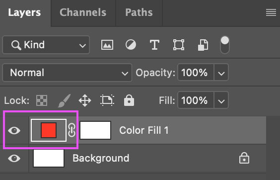 How to Change the Color of a Fill Layer in Photoshop (Solid, Gradient, and Pattern)