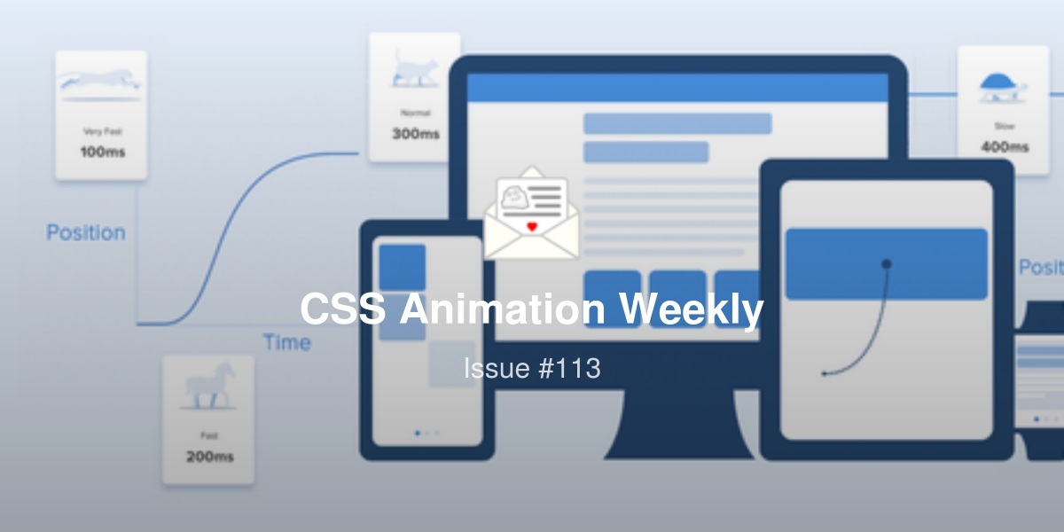 CSS Animation Weekly #113